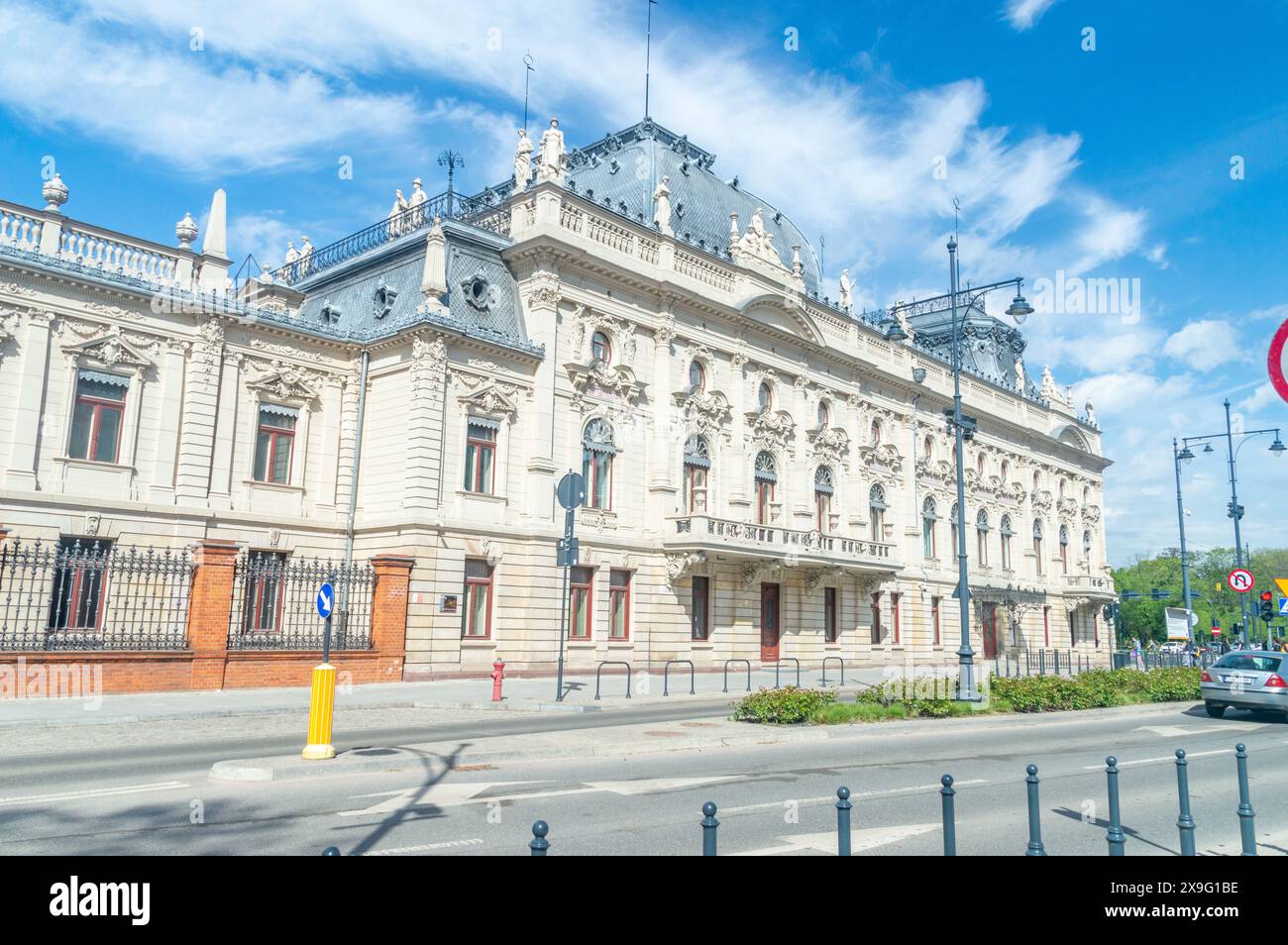 Lodz, Poland - April 14, 2024: Museum of the City of Lodz Stock Photo ...