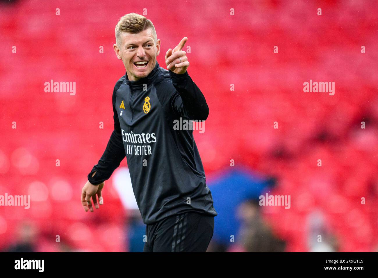 London, UK. 31st May, 2024. Soccer: Champions League, before the final ...