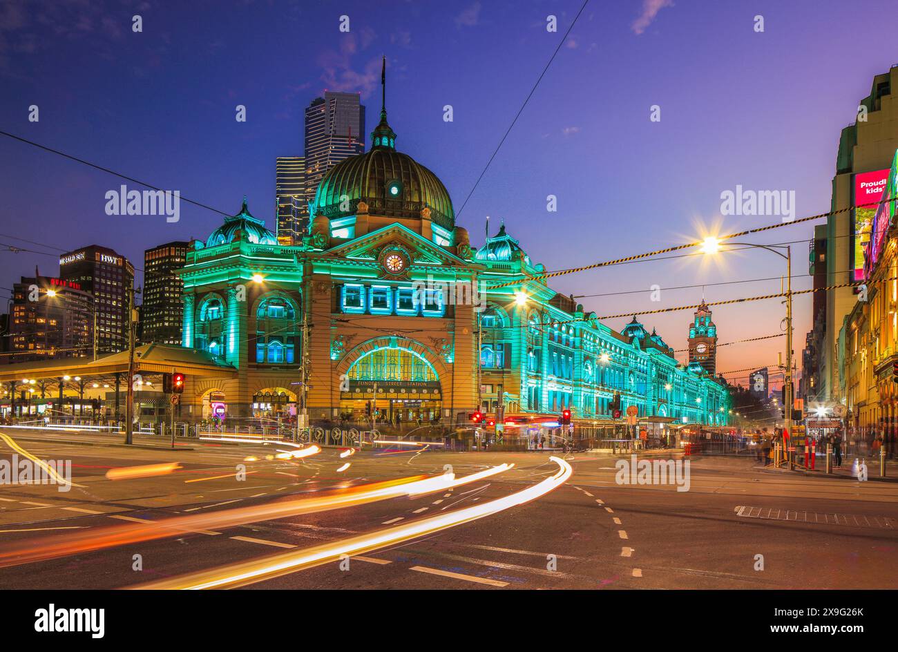 Melbourne central station in hi-res stock photography and images - Alamy