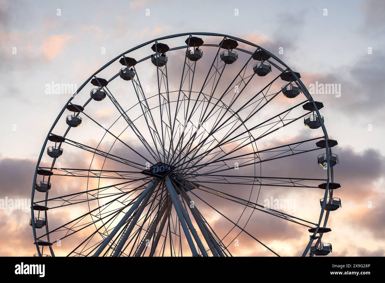Fun Zone - Ferris Wheel Stock Photo - Alamy