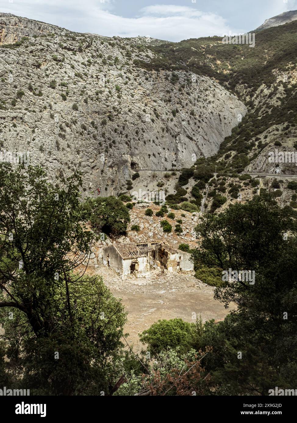 Casa Los Lima, old ruined rural house in Southern Spain Andalusia on ...