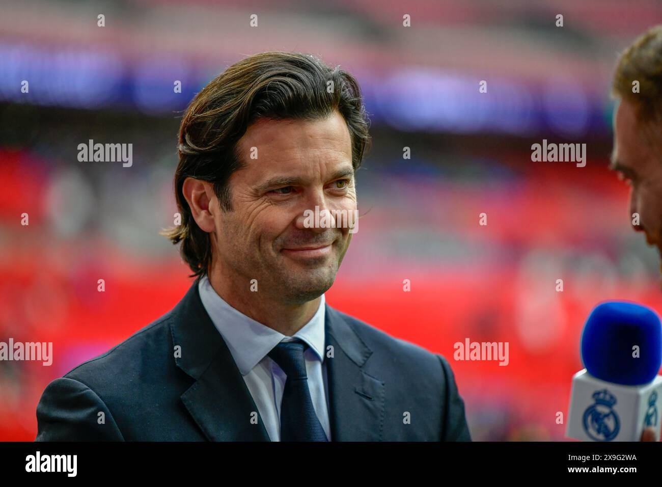 London, UK. 31st May, 2024. Former player Santiago Solari of Real ...