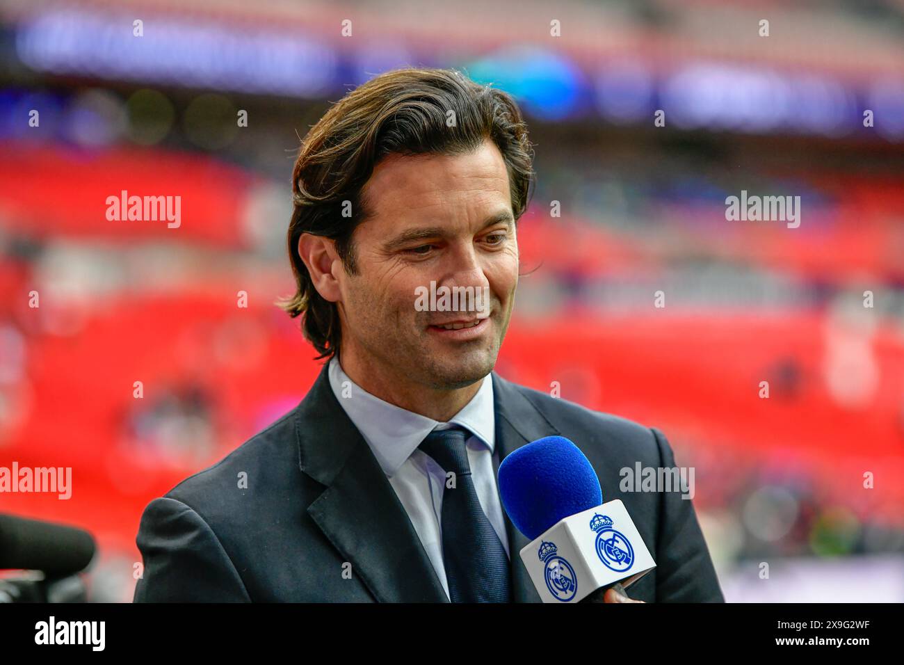London, UK. 31st May, 2024. Former player Santiago Solari of Real ...
