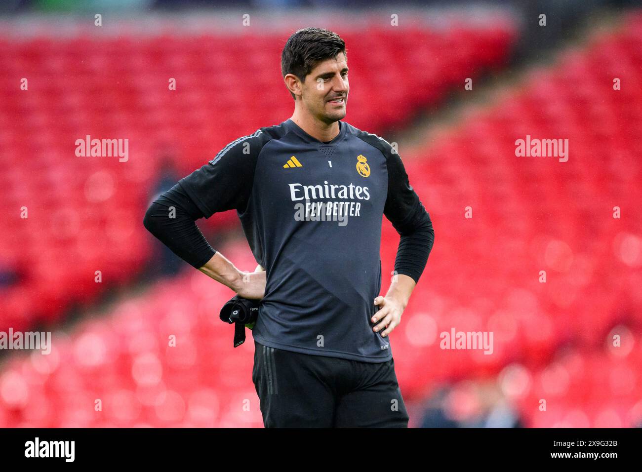 London, UK. 31st May, 2024. Soccer: Champions League, before the final ...