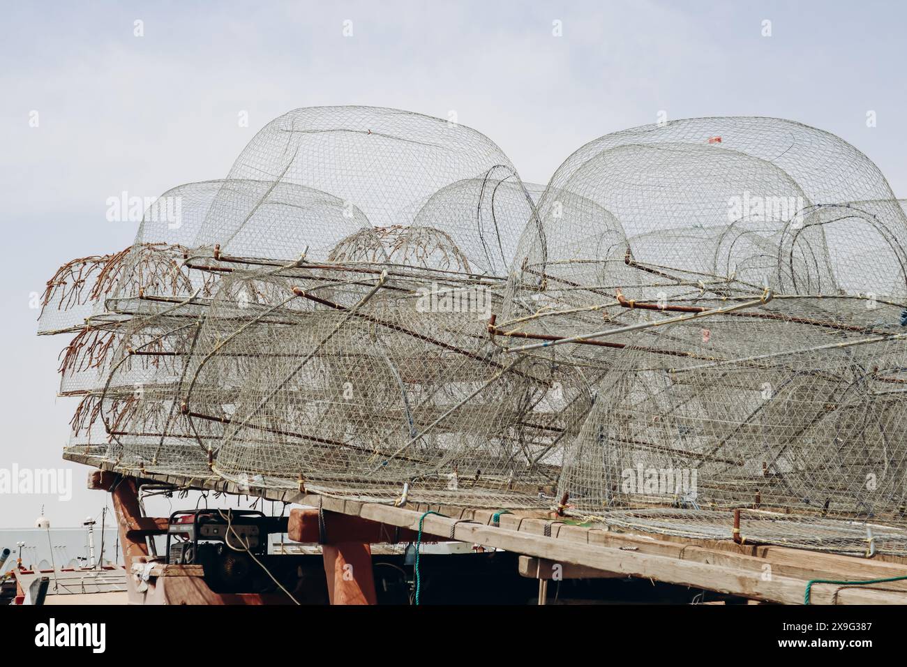 Doha, Qatar - 1 May 2024: Al Khor fishing port in north Qatar Stock ...