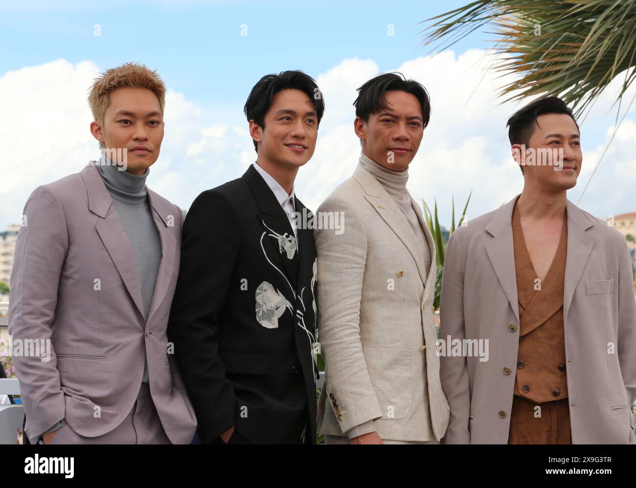 Cannes, France. 16th May, 2024. Tony Wu, Terrance Lau, German Cheung ...