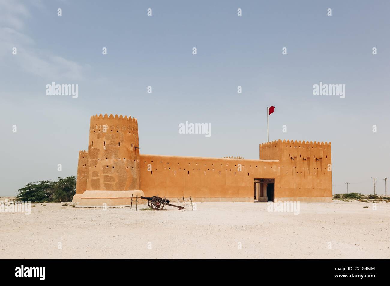 Al Zubara Fort, a historic Qatari military fortress built under the ...