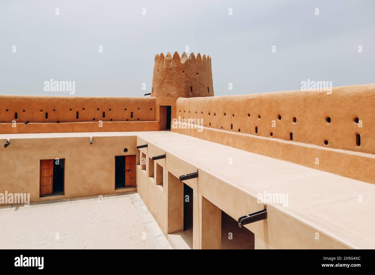 Al Zubara Fort, a historic Qatari military fortress built under the ...