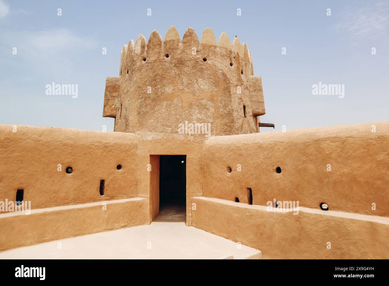 Al Zubara Fort, a historic Qatari military fortress built under the ...