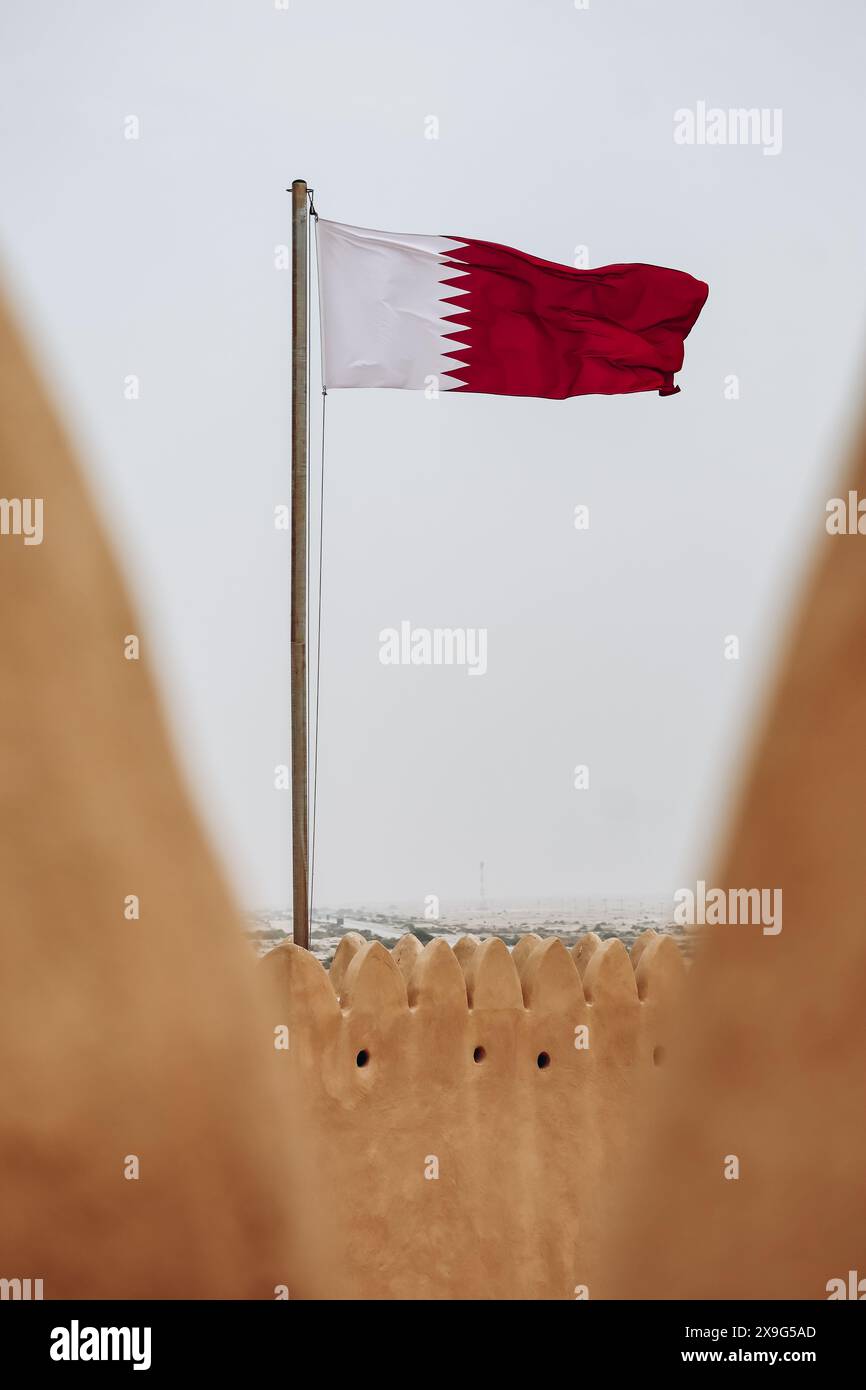 Al Zubara Fort, a historic Qatari military fortress built under the ...