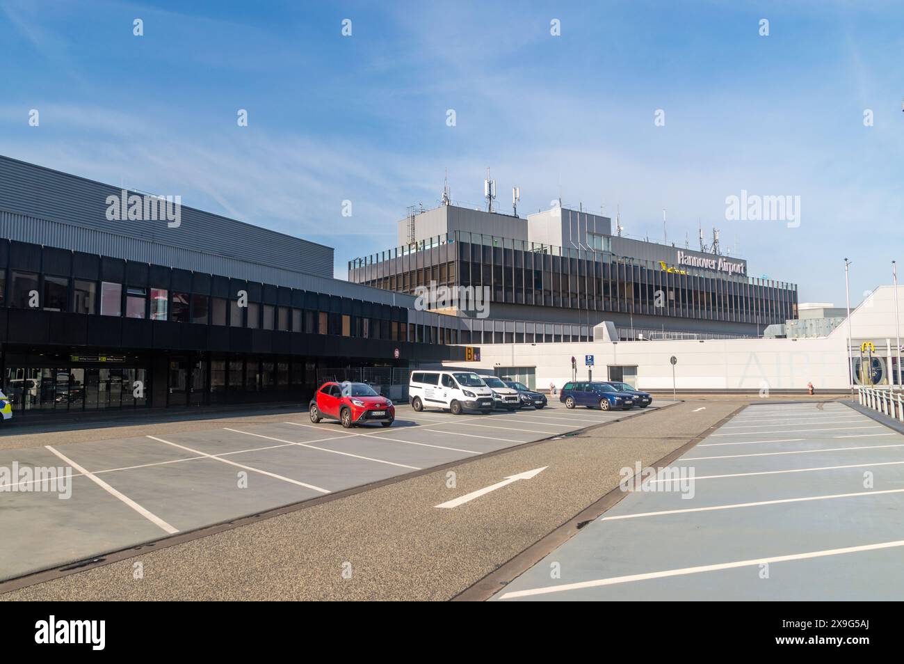 Hanover, Germany - April 27, 2024: Terminal of International airport of ...