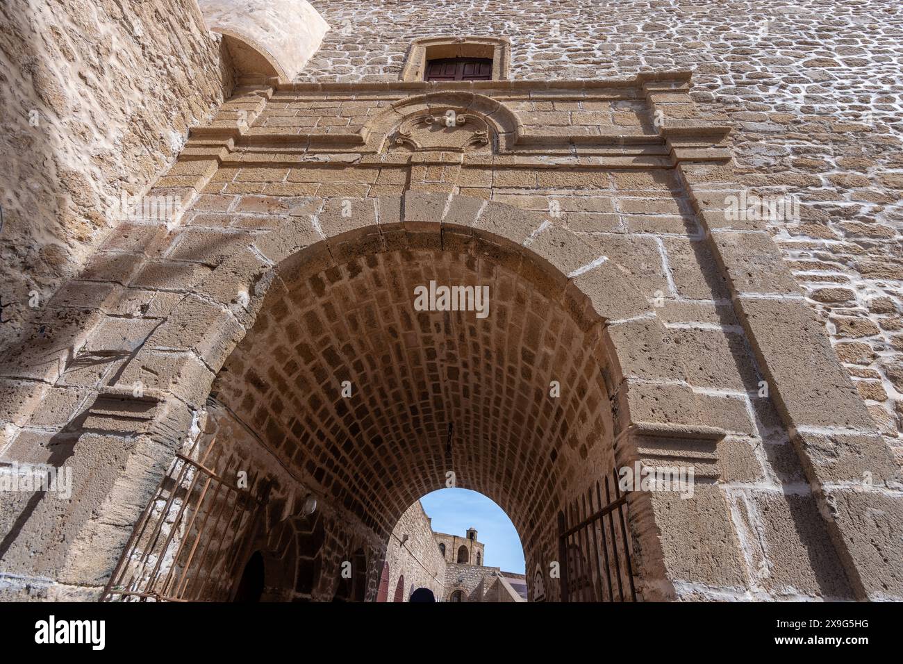 A historic stone arch bears witness to the rich history and ...