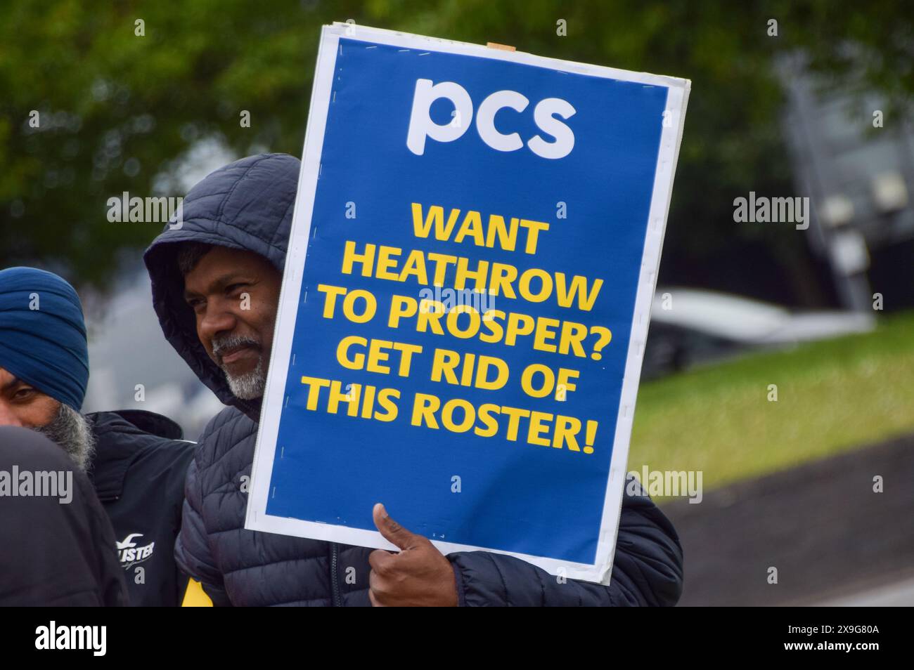 London, England, UK. 31st May, 2024. Members of PCS (Public and ...