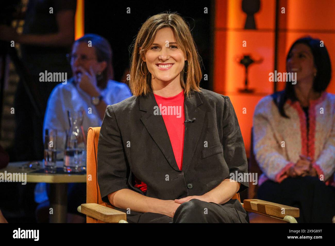 Bremen, Germany. 31st May, 2024. Journalist Sophie von der Tann sits in ...