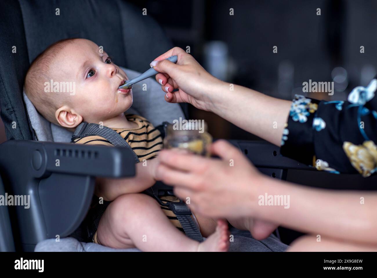 First complementary feeding hi-res stock photography and images - Alamy