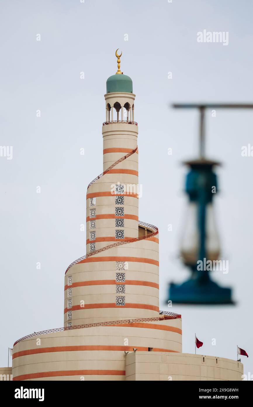 Fanar, Qatar Islamic Cultural Centre, Spiral Mosque in Doha, built as a ...
