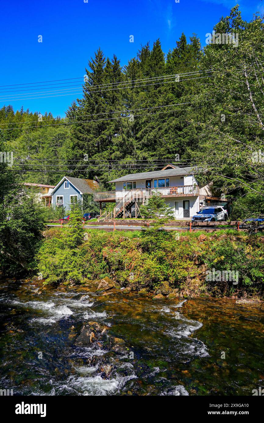 Shallow water amidst lush hi-res stock photography and images - Alamy