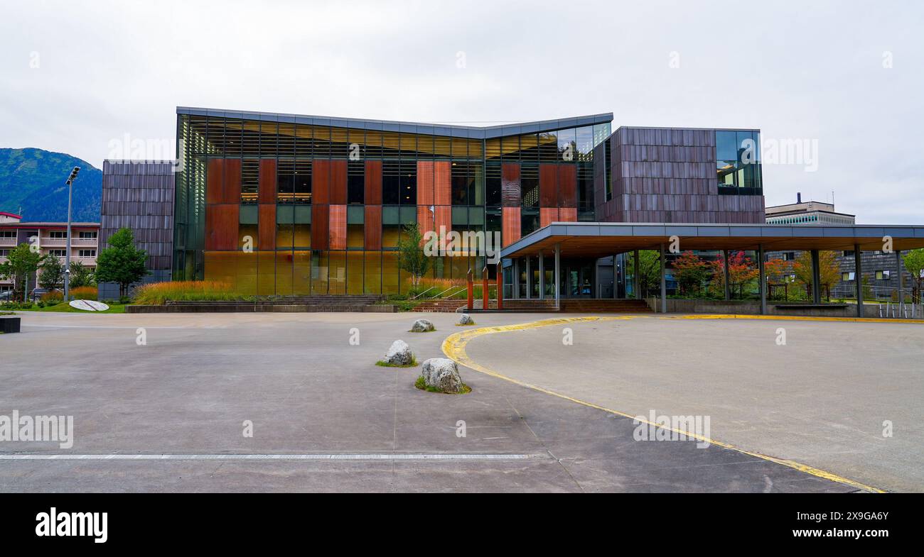 Alaska State Museum, State Library and Archives in downtown Juneau ...