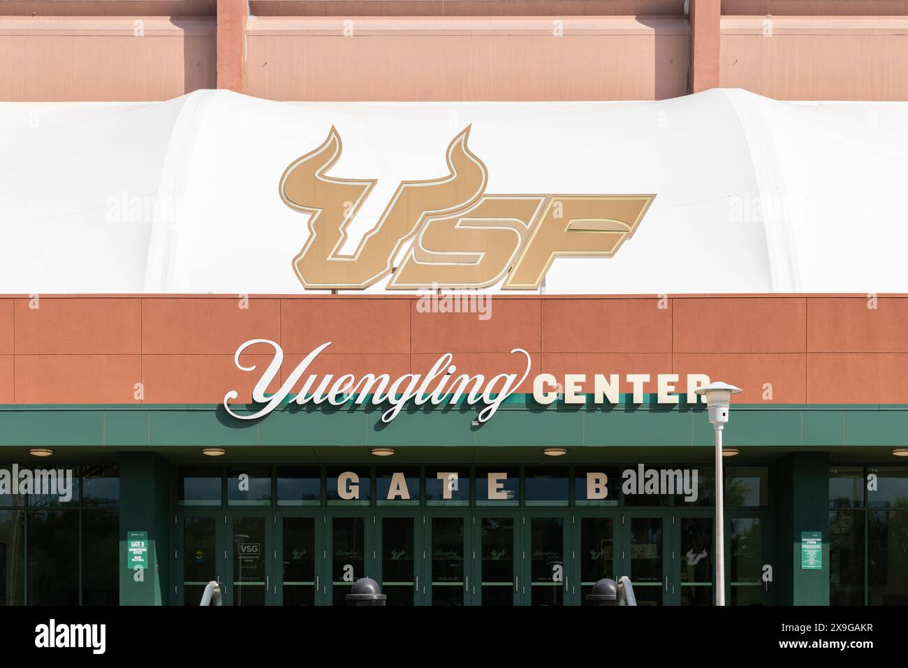 University of florida stadium signage hi-res stock photography and ...