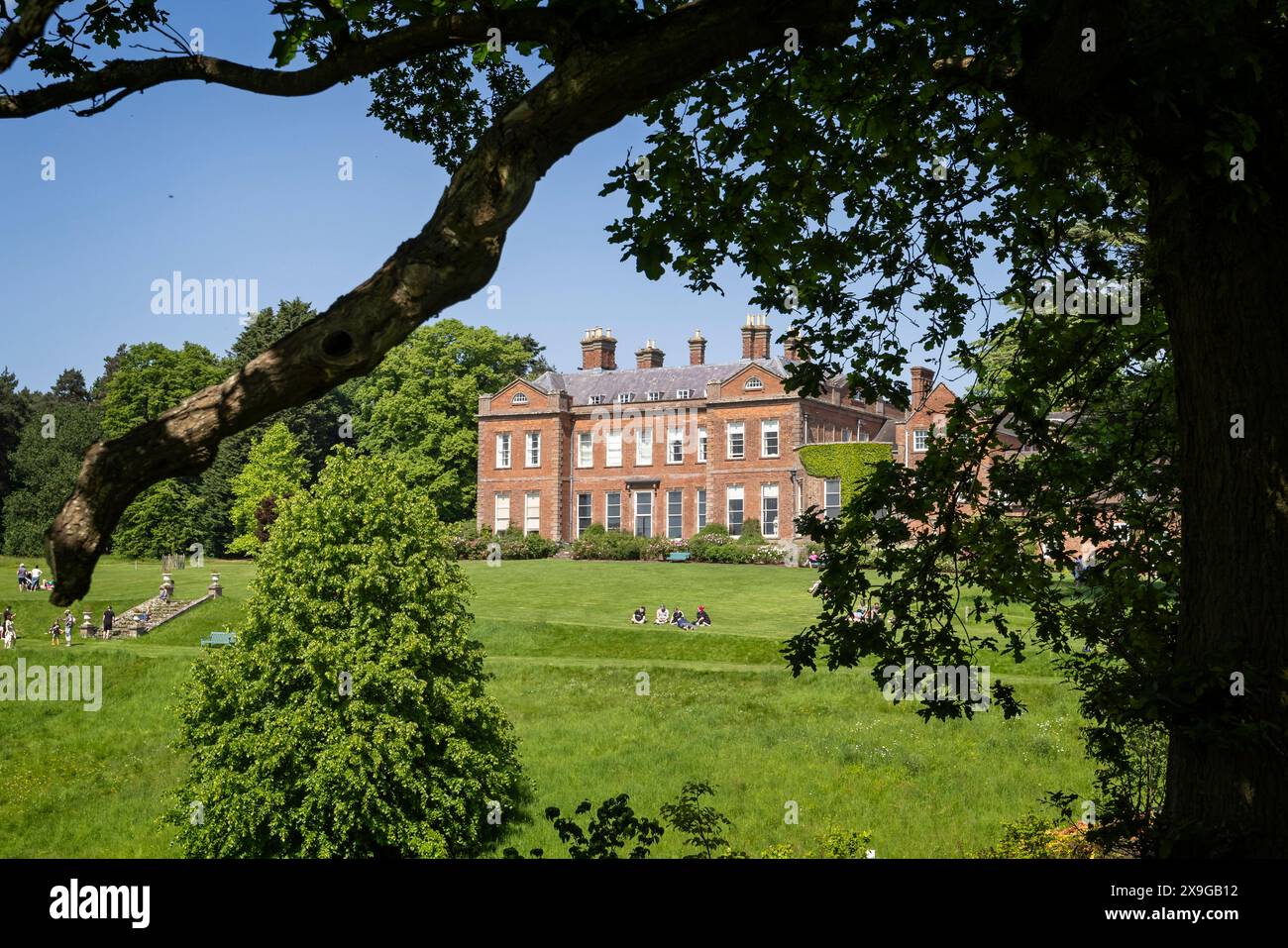 Dudmaston Hall and gardens - a Stately home near Quatt, Shropshire, UK ...