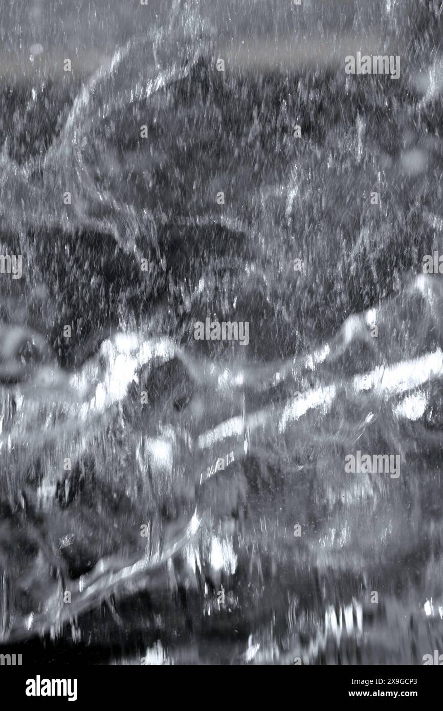 Background material photo of falling water close up Stock Photo - Alamy