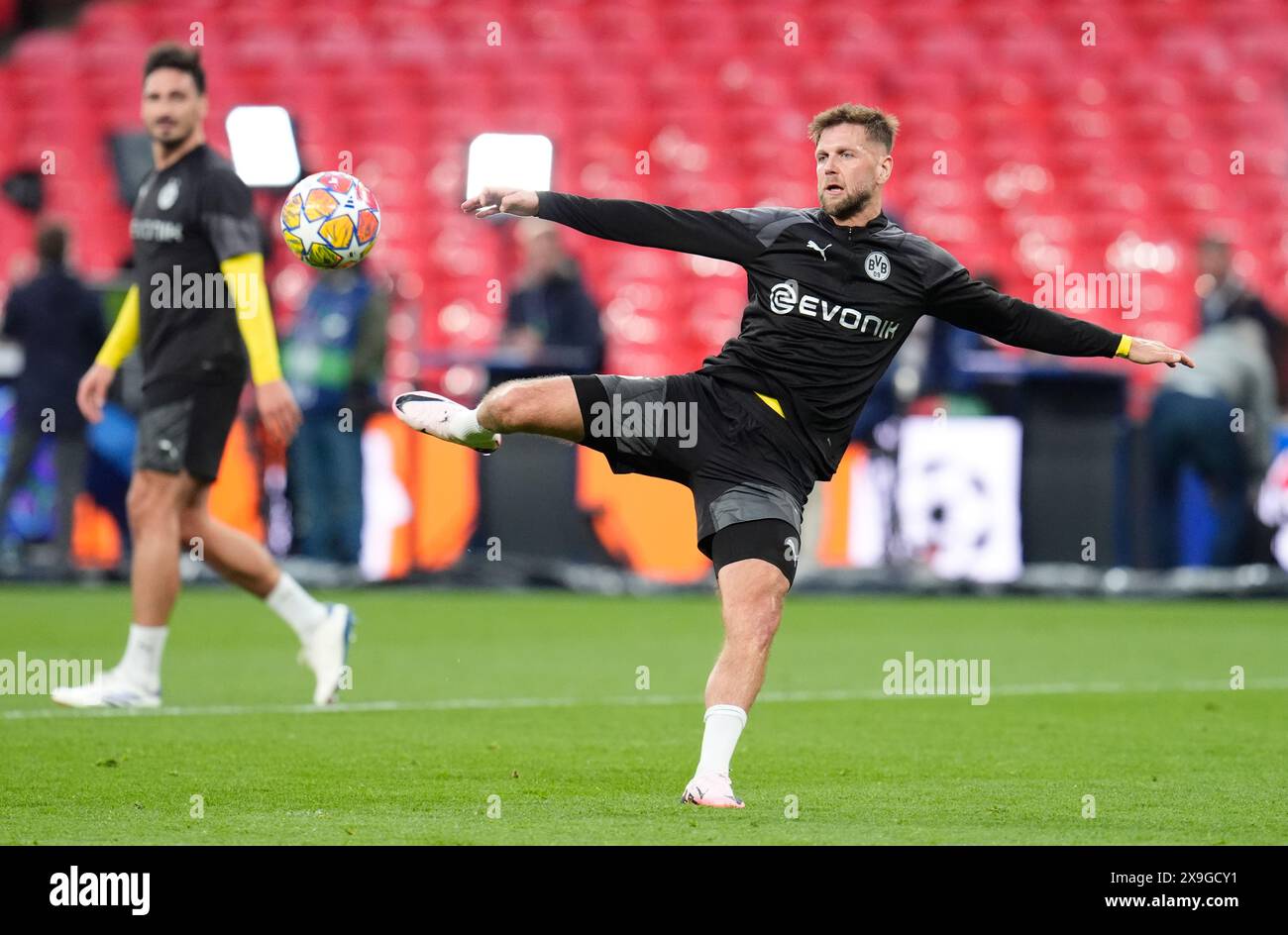 Borussia Dortmund's Niclas Fullkrug during a training session at ...