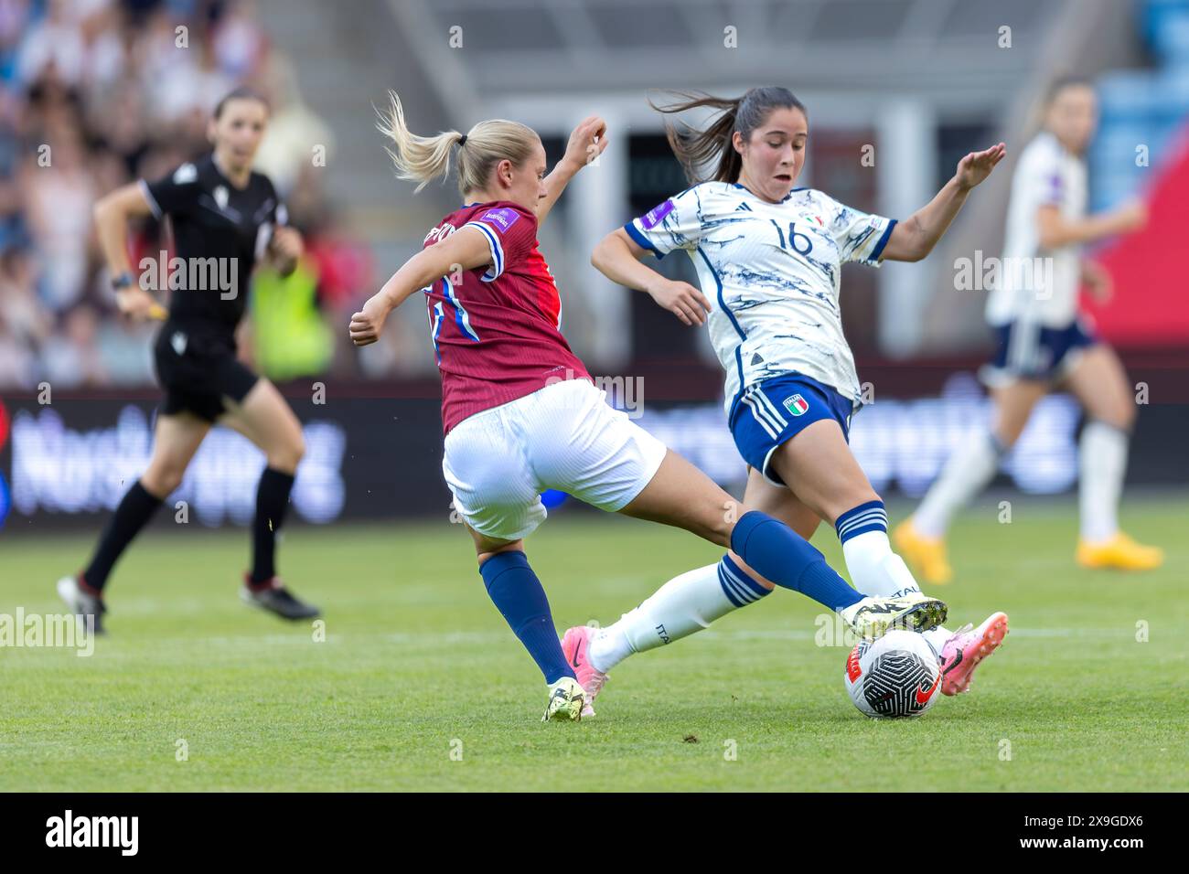 Oslo, Norway 31 May 2024 Lisa Naalsund of Norway and Manchester United ...