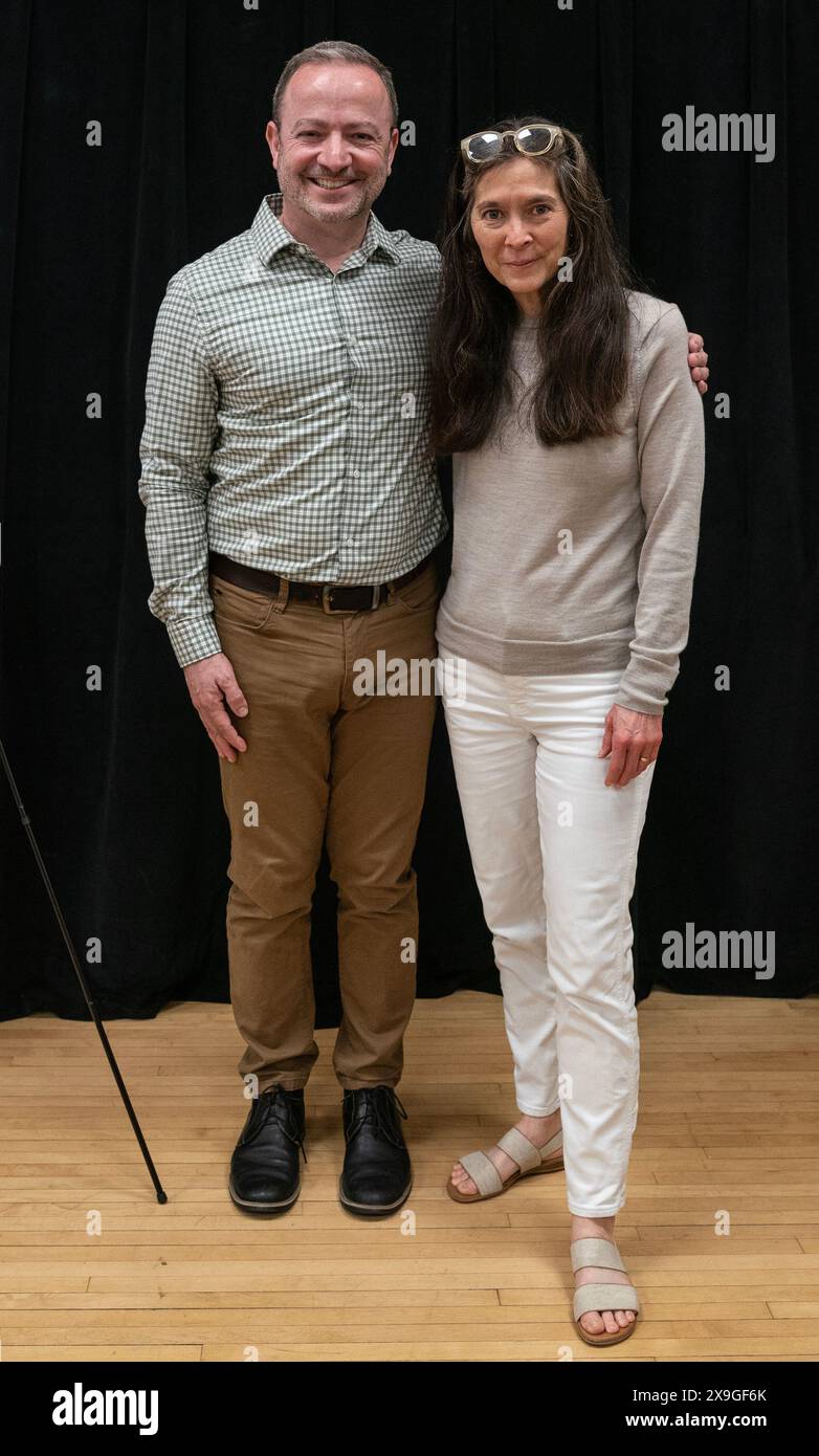 New York, USA. 31st May, 2024. Mario Correa and Diane Paulus attend ...