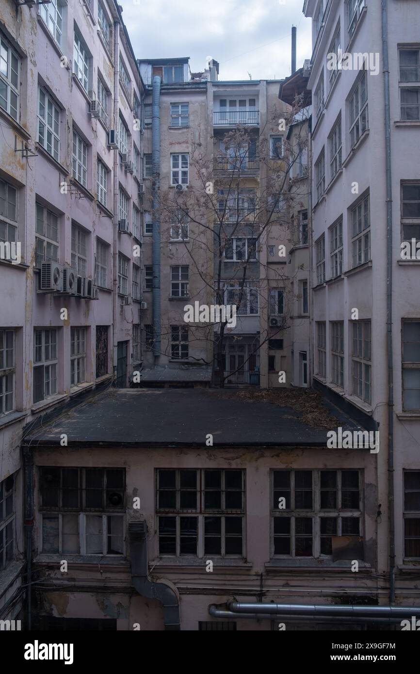 Old soviet building in Sofia, Bulgaria Stock Photo - Alamy