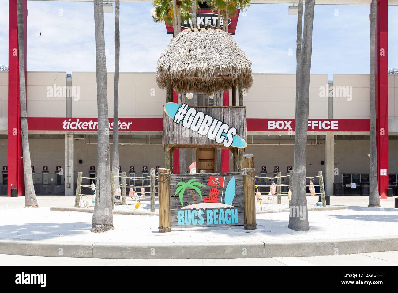 Raymond James Stadium is home to the Tampa Bay Buccaneers and ...