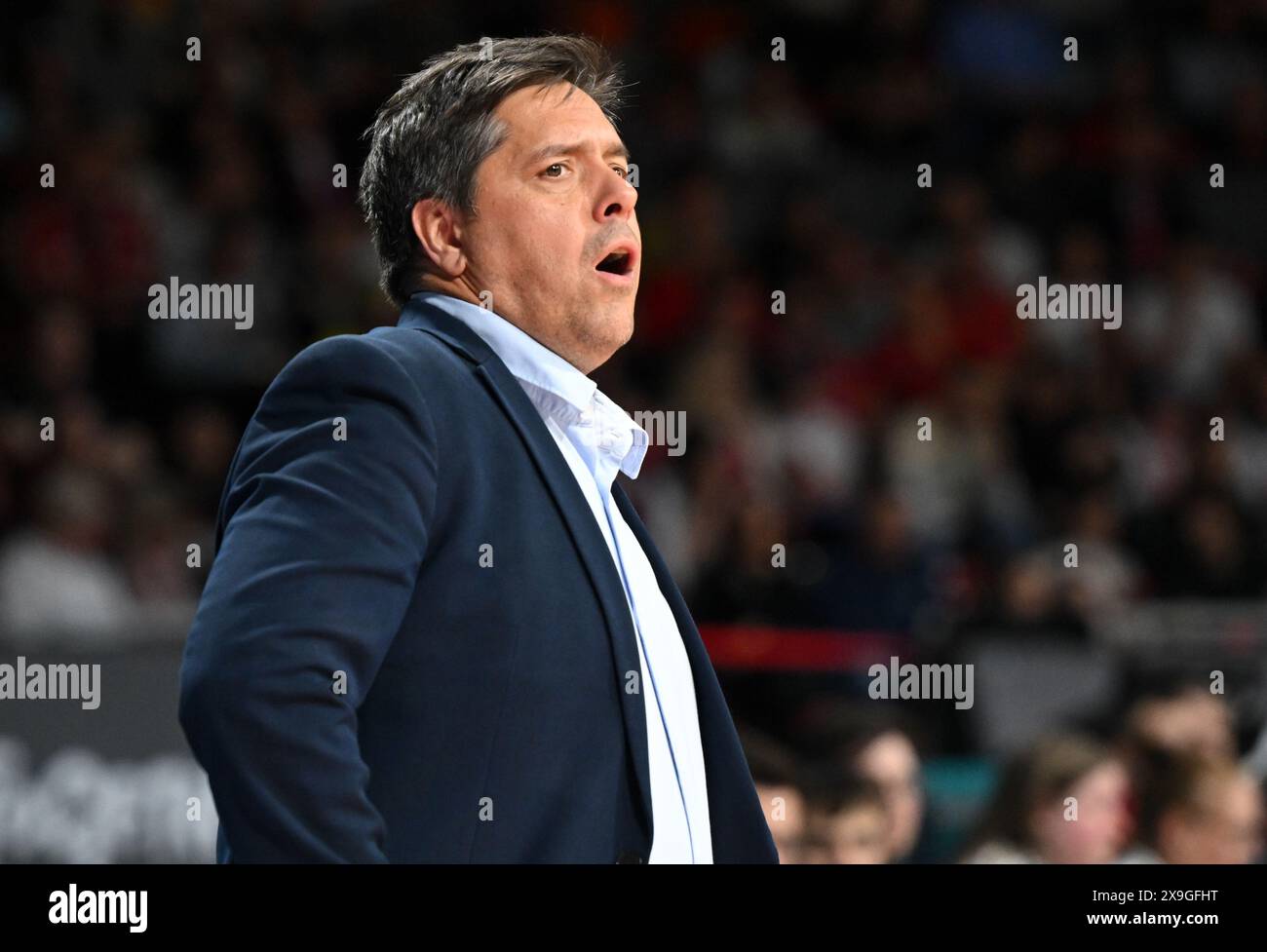 Munich, Germany. 31st May, 2024. Basketball: Bundesliga, FC Bayern ...