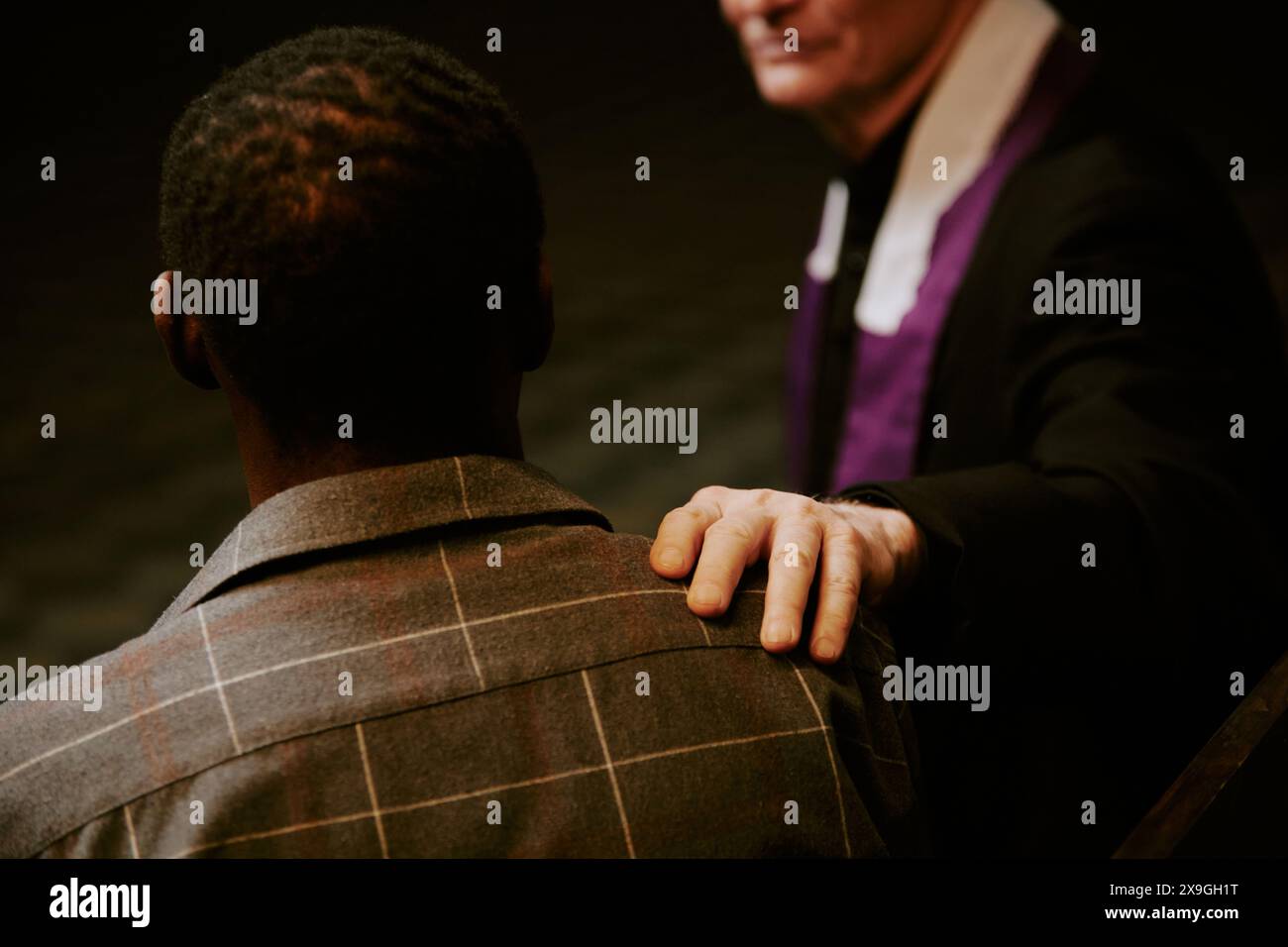Helping in church hi-res stock photography and images - Alamy