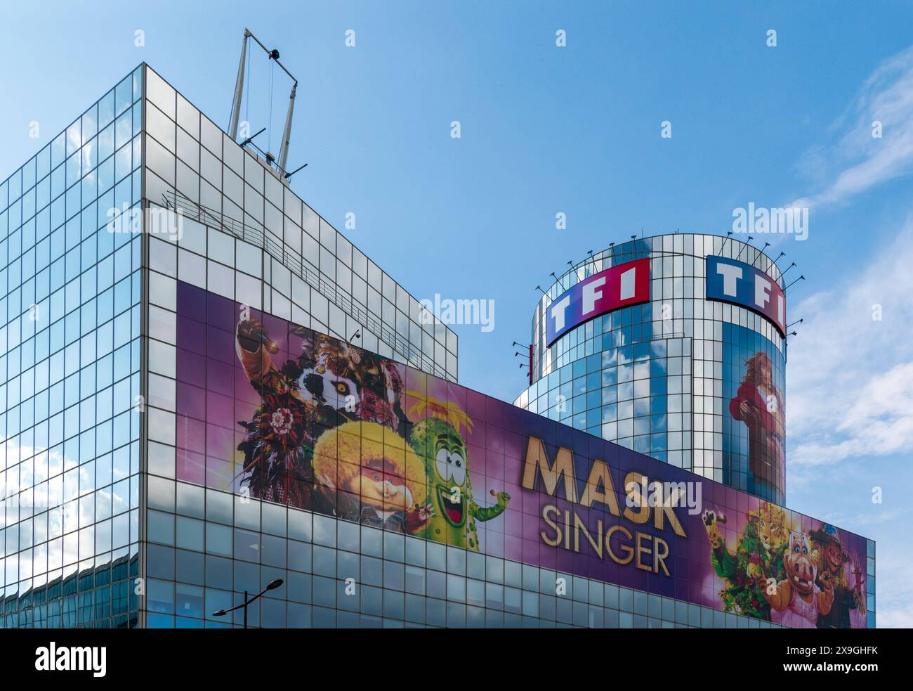Boulogne-Billancourt, France - 05 19 2024 : the head office of the ...