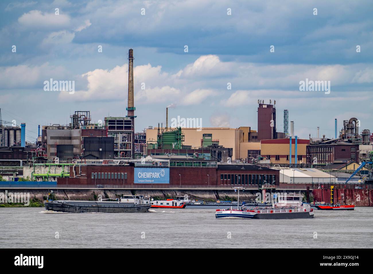 Chempark Krefeld-Uerdingen, around 40 companies are located in the ...