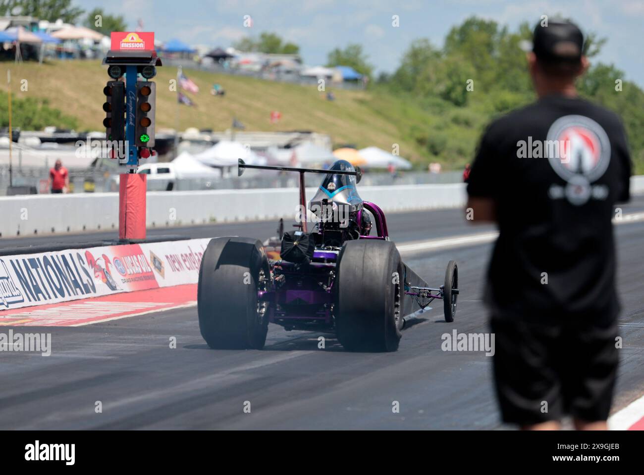 EPPING, NH - MAY 31: Jessica Eastburn, in a Hoopes Fire Prevention '11 ...