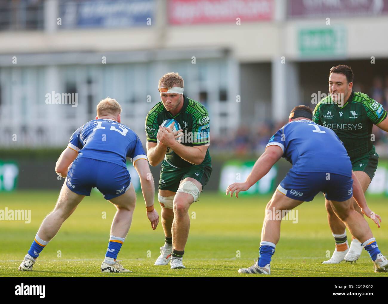 RDS Arena, Ballsbridge, Dublin, Ireland. 31st May, 2024. United Rugby ...