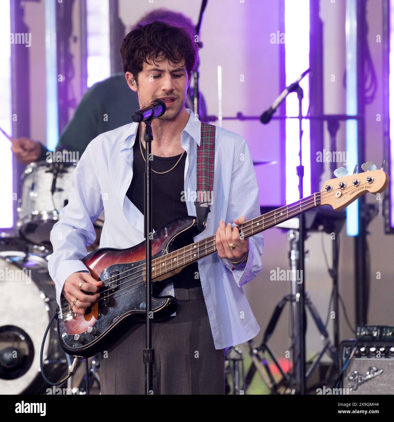Ny. 24th May, 2024. Dylan Minnette, Wallows on stage for NBC Today Show ...