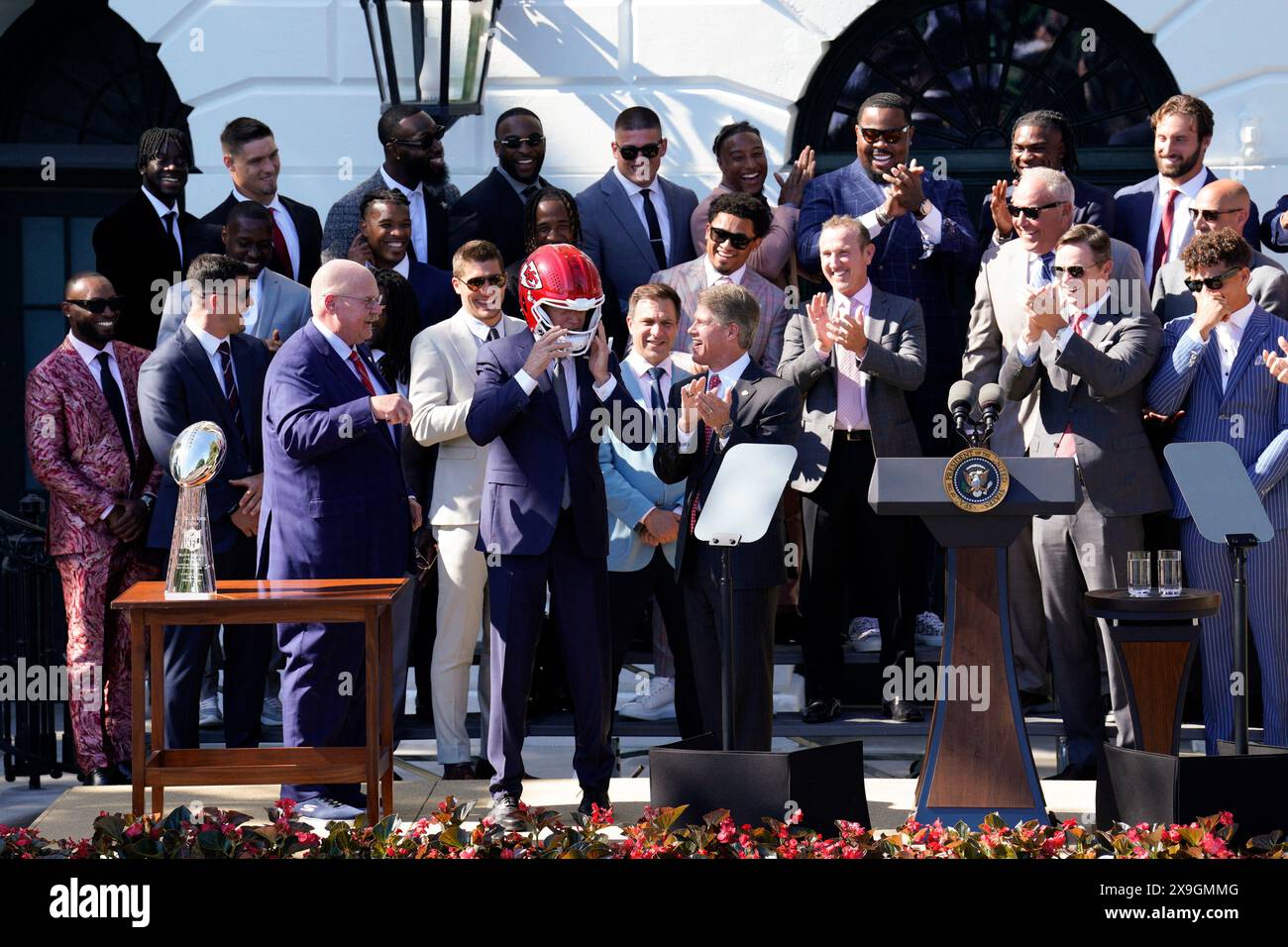 Washington, United States. 31st May, 2024. US President Joe Biden wears ...