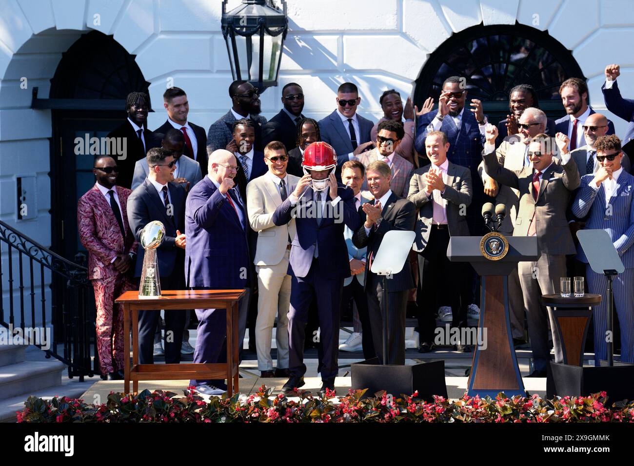 Washington, United States. 31st May, 2024. US President Joe Biden wears ...