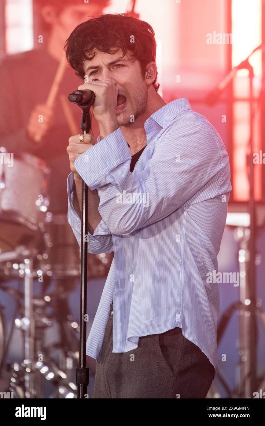 Ny. 24th May, 2024. Dylan Minnette, Wallows on stage for NBC Today Show ...