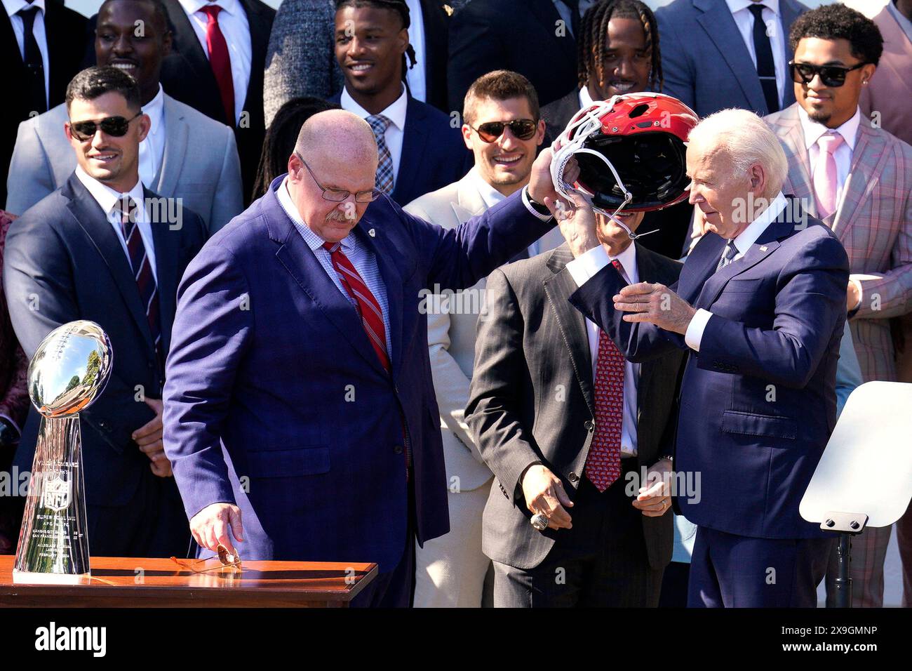 Washington, United States. 31st May, 2024. US President Joe Biden is ...