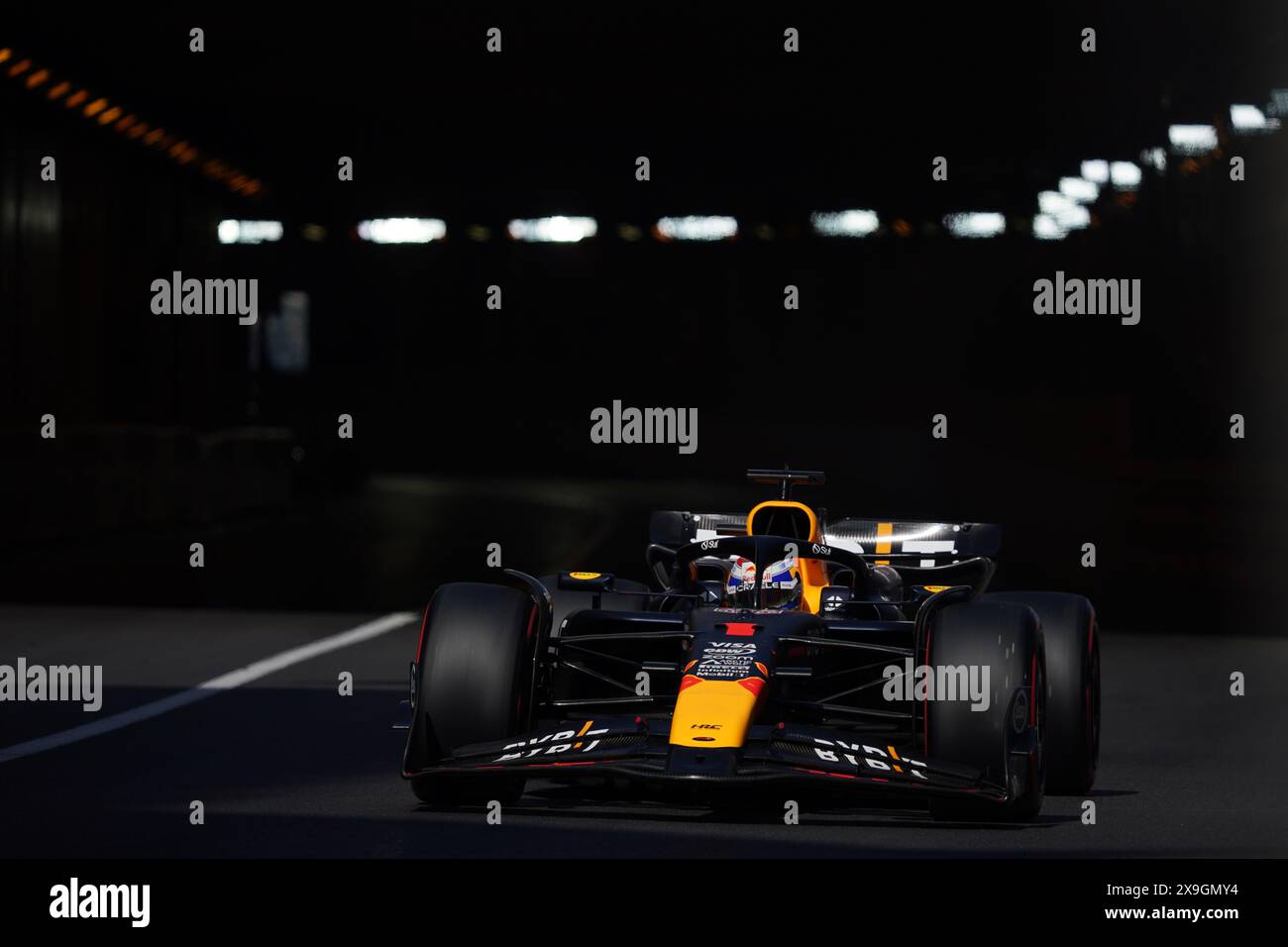 Montecarlo, Monaco. 25 May, 2024. Max Verstappen of Netherlands driving ...
