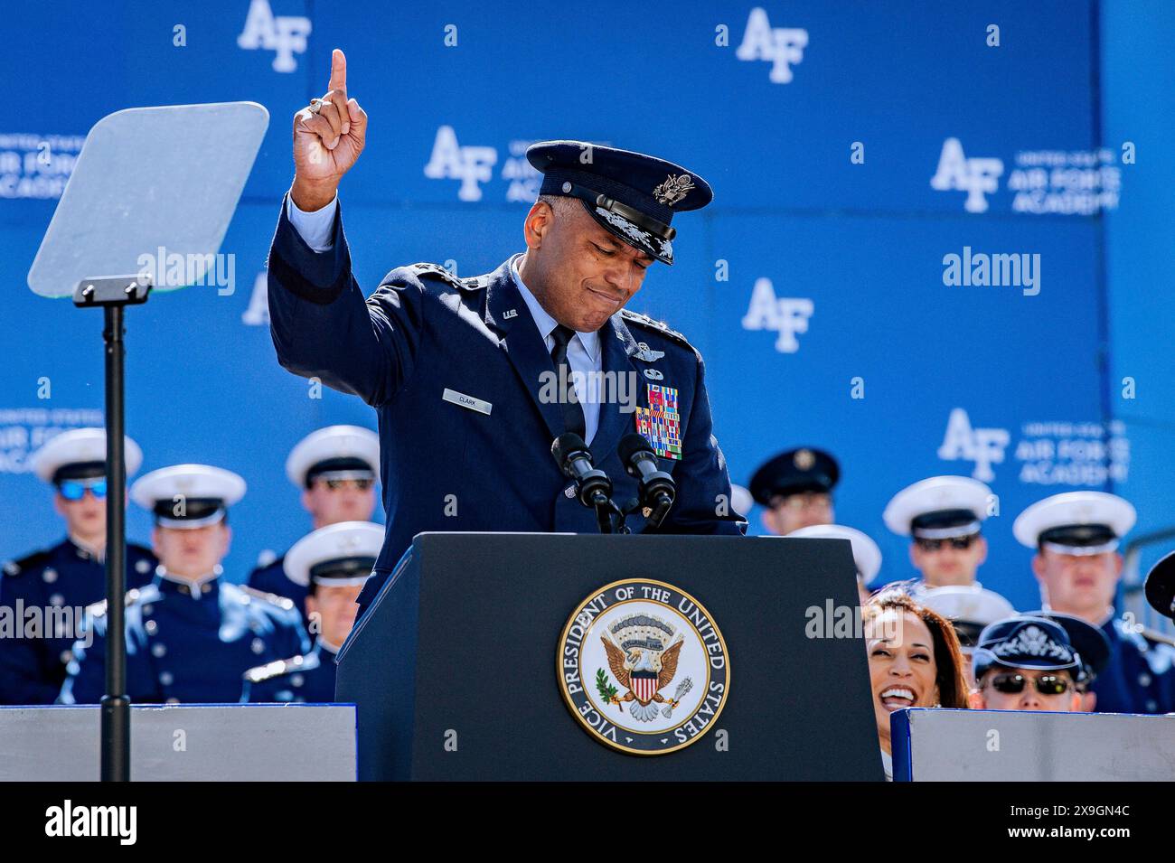 Colorado Springs, United States. 30th May, 2024. U.S Air Force Academy ...