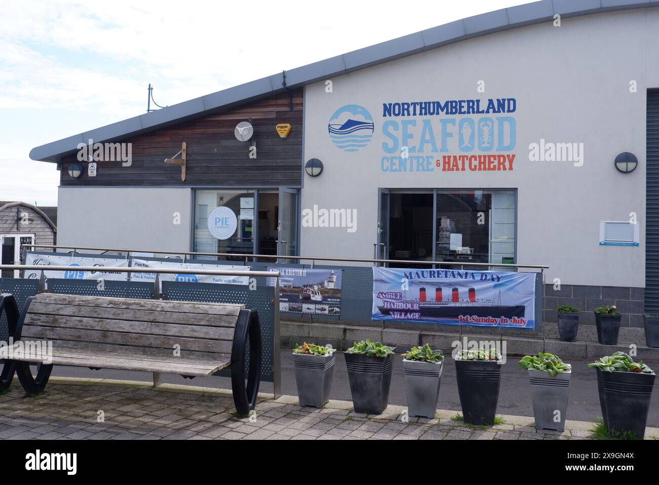 Northumberland Seafood Centre & Hatchery in Amble Harbour Village an ...