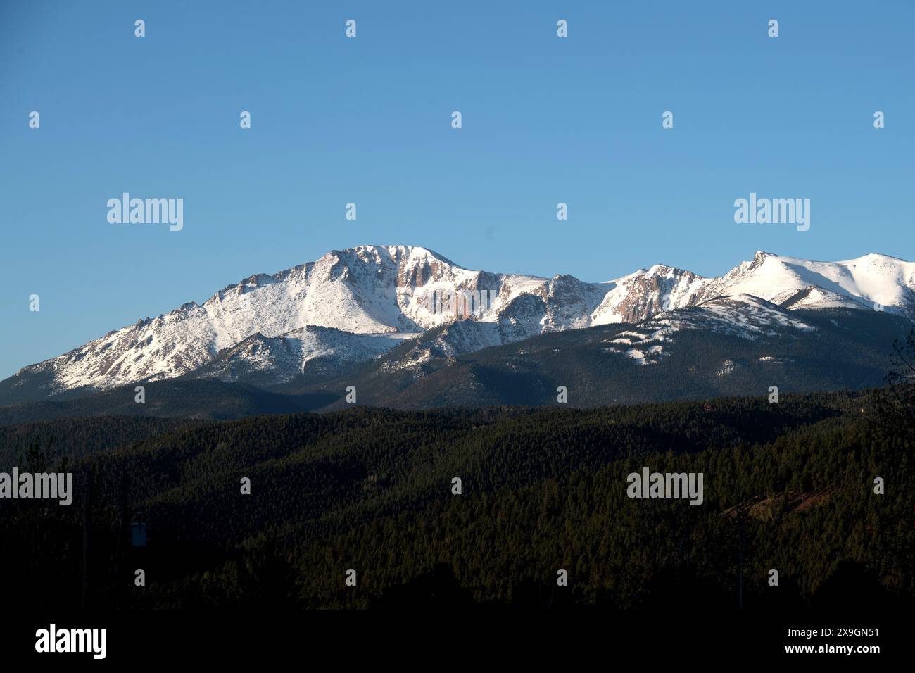 View from slope covered hi-res stock photography and images - Alamy