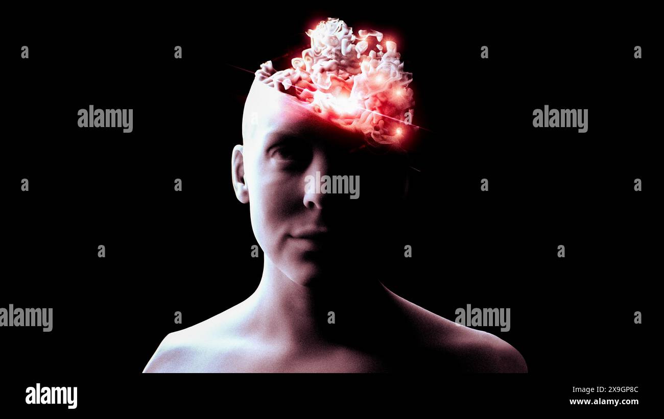 Brain potential. Ideas and innovation. Free your mind. Synapses and ...