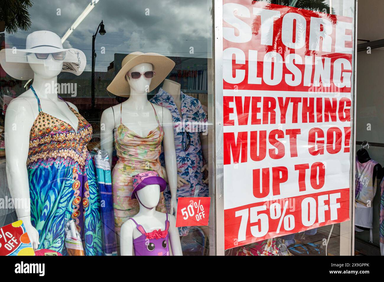 Miami Beach Florida,Collins Avenue,North Beach store window,women's ...