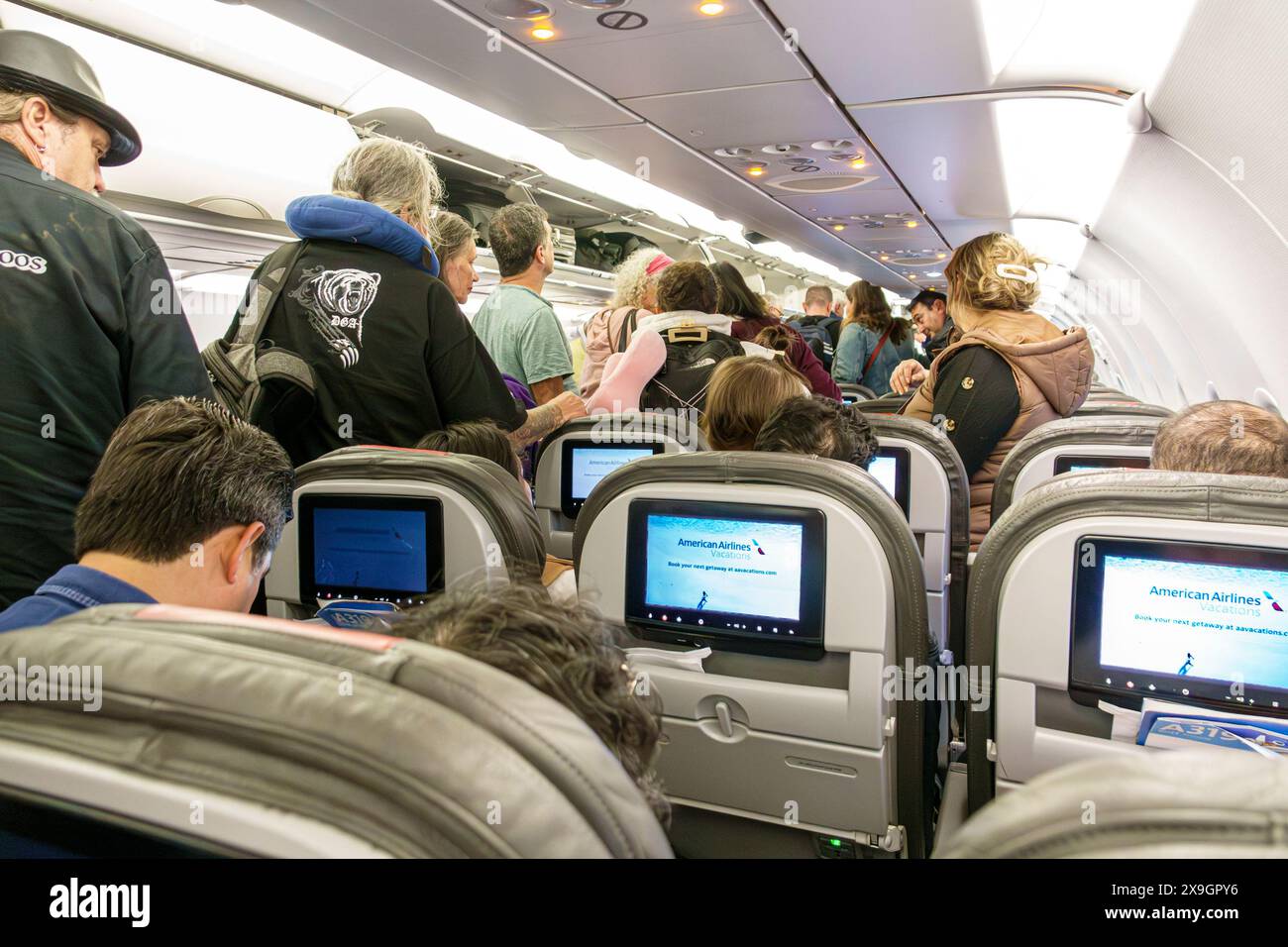 Miami Florida,Miami International Airport MIA,American Airlines flight ...