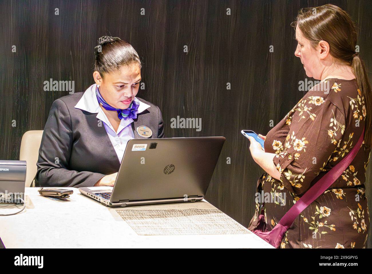 Miami Florida,PortMiami Port of Miami,onboard inside interior,Norwegian ...