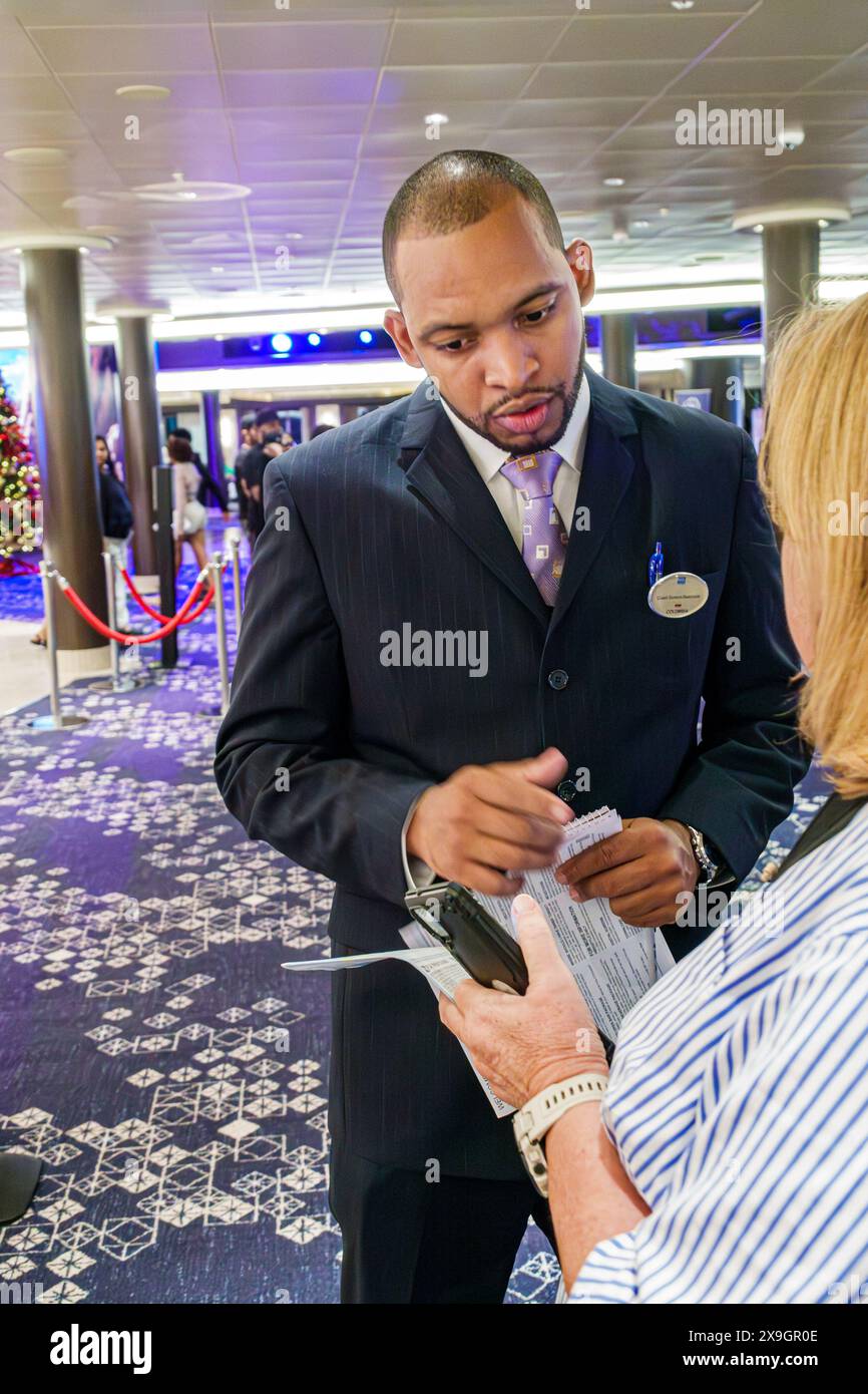 Miami Florida,PortMiami Port of Miami,onboard inside interior,Norwegian ...